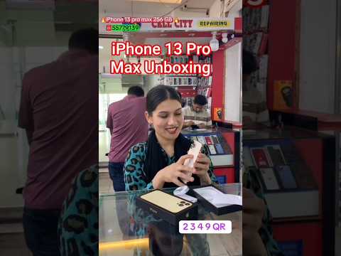 iPhone 13 Pro Max Unboxing: Ultimate First Look and Hands-On Review#shorts #shortsfeed