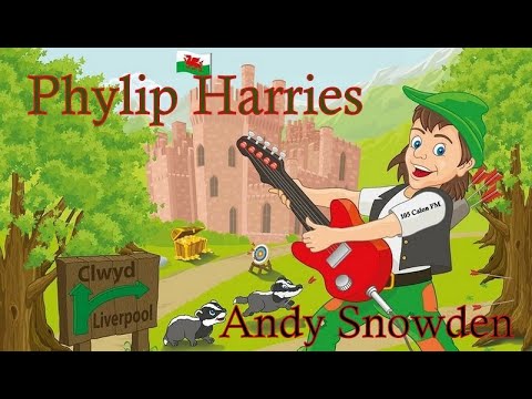 Phyl Harries Robin Hood Theatr Clwyd speaking to Andy Snowden on 105 Calon FM