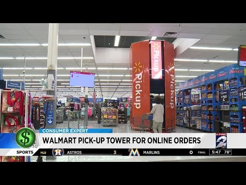Exclusive look at only Texas WalMart with a pick-up tower