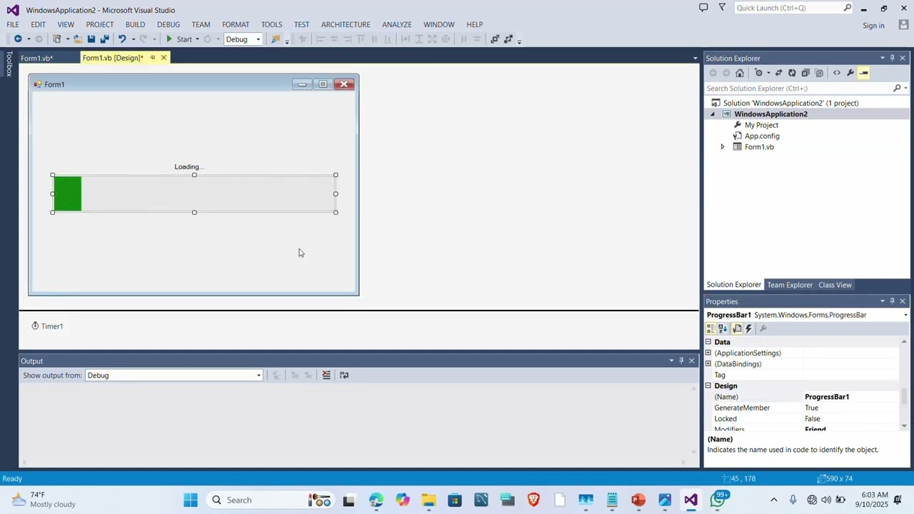 How to Create a Progress Bar in Visual Basic (VB.NET Tutorial)