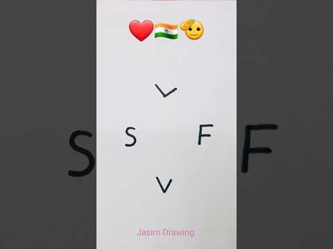 India 🇮🇳 Map drawing easy trick