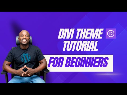 Divi theme tutorial for beginners 2024