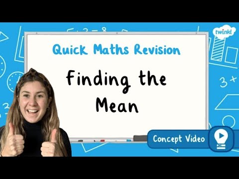 How To Calculate the Mean? | KS2 Maths Concept for Kids