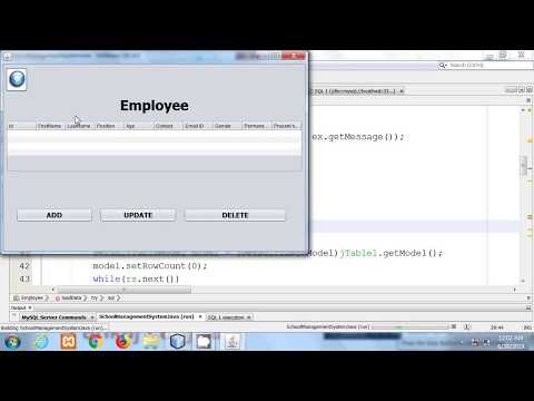 Learn Java Netbeans in Hindi 59 | School Management System Part 19 - Mind Luster