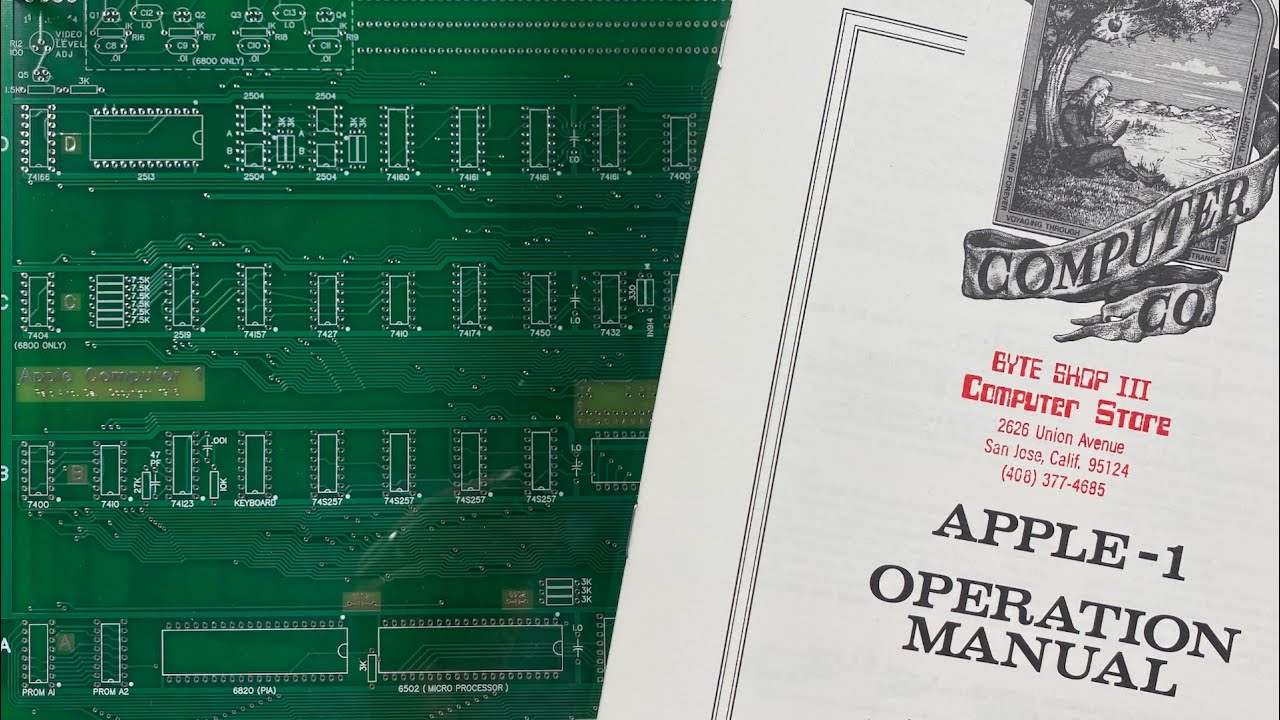 Apple-1: Perfect recreation Operation Manual (full documentary)