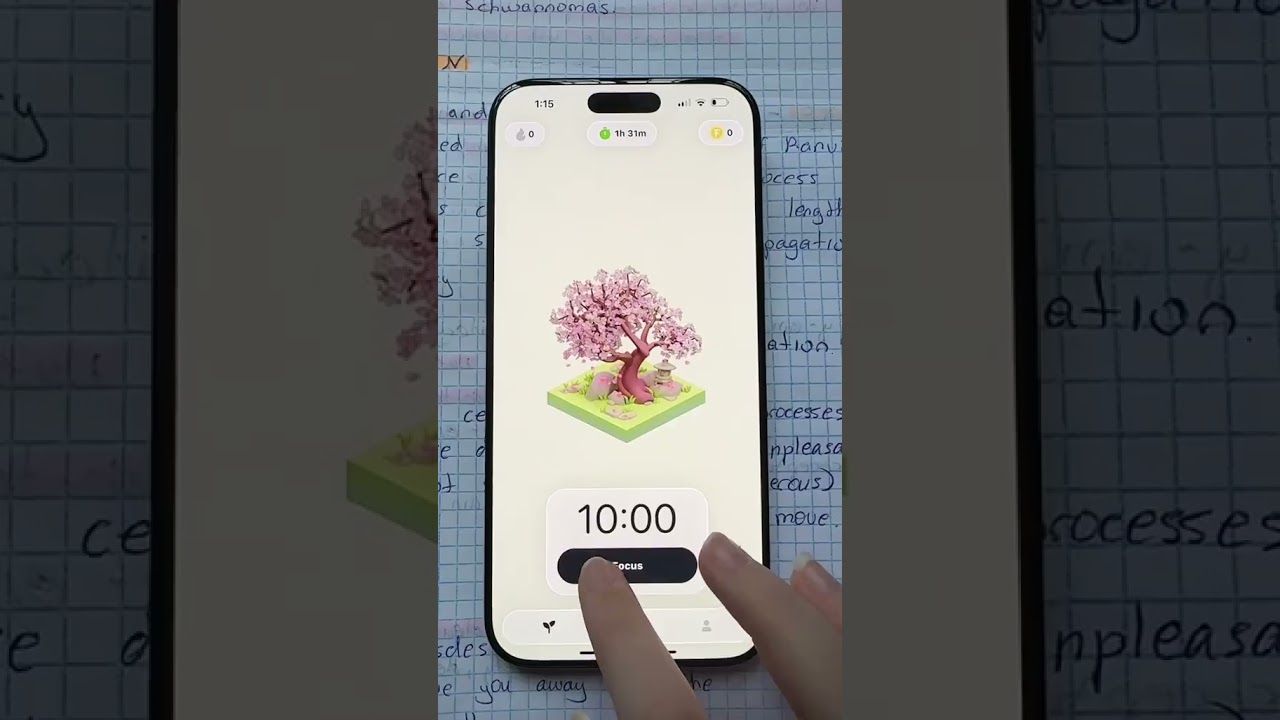 app name: focus tree #app #focustree #study #studymotivation