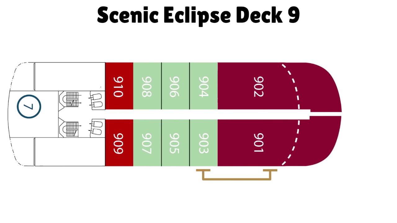 Scenic Eclipse - Deck Plans