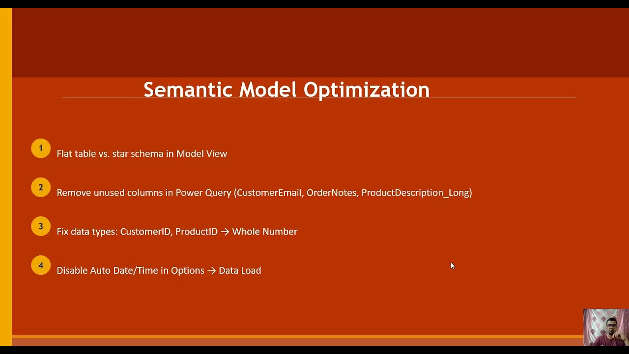 Optimize a Model for Performance in Power BI - 1