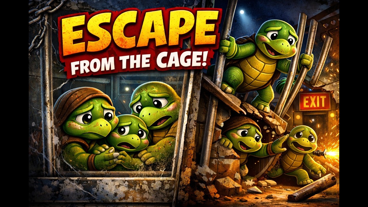 “Mission Freedom: The Rebel Turtles’ Escape”