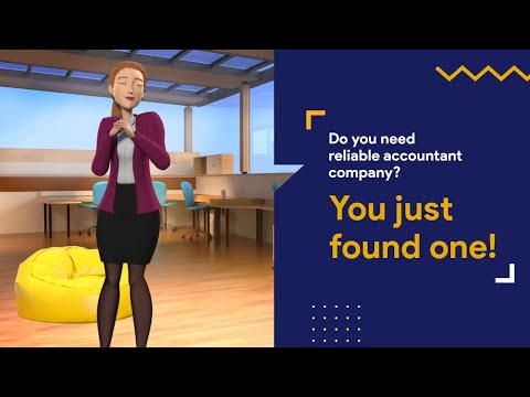 Accountant Company - Animated Explainer Video with 3D Characters | CreateStudio