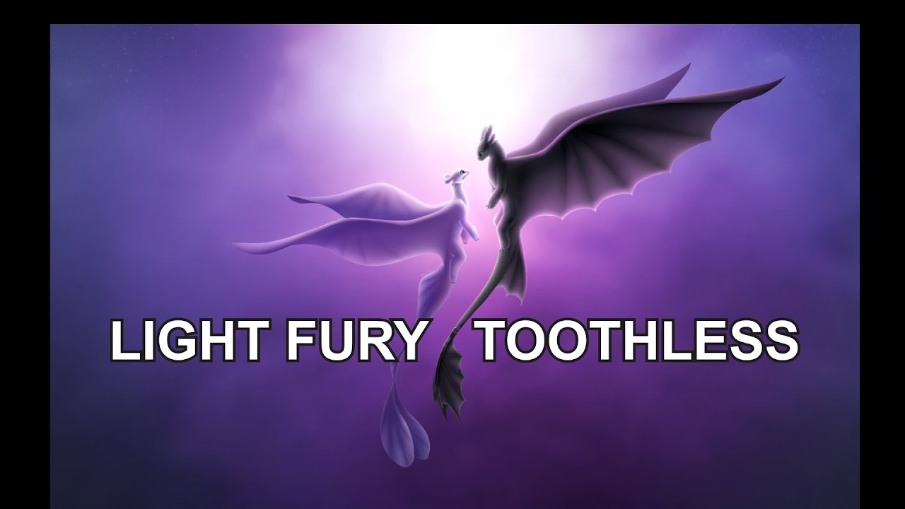 Toothless and Light Fury  | HOW TO TRAIN YOUR DRAGON 3  *best images