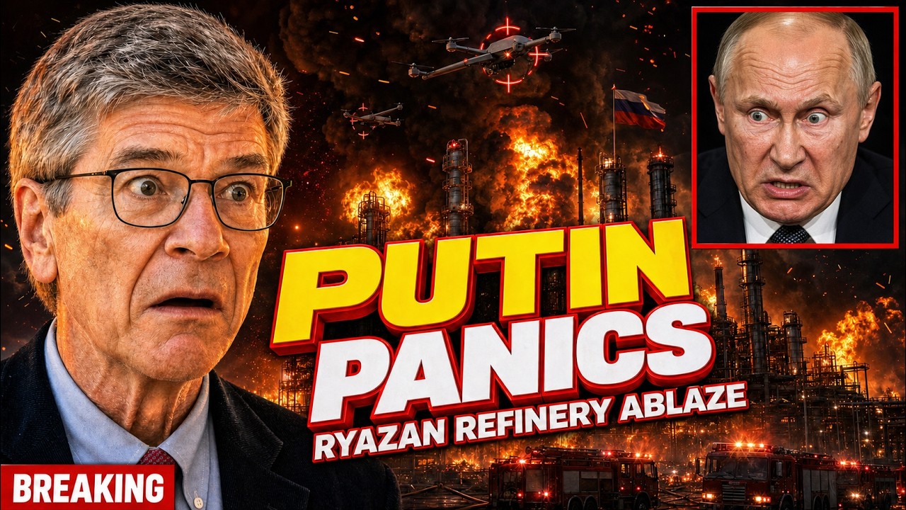 JUST NOW: Ukraine Drones BLITZ Putin's Biggest Oil Refinery — Moscow PANICS