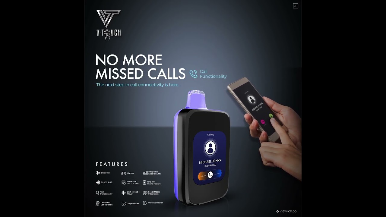 Never Miss a Call Again with V-Touch! 📞✨