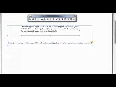 Livecycle Designer ES4 - Layout Toolbar