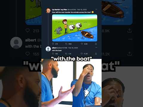 Albert’s intellect is unmatched 💀
