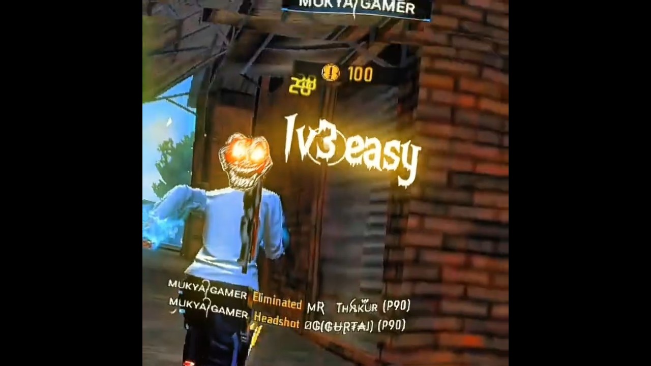 #1v3 #clutch #freefireconta