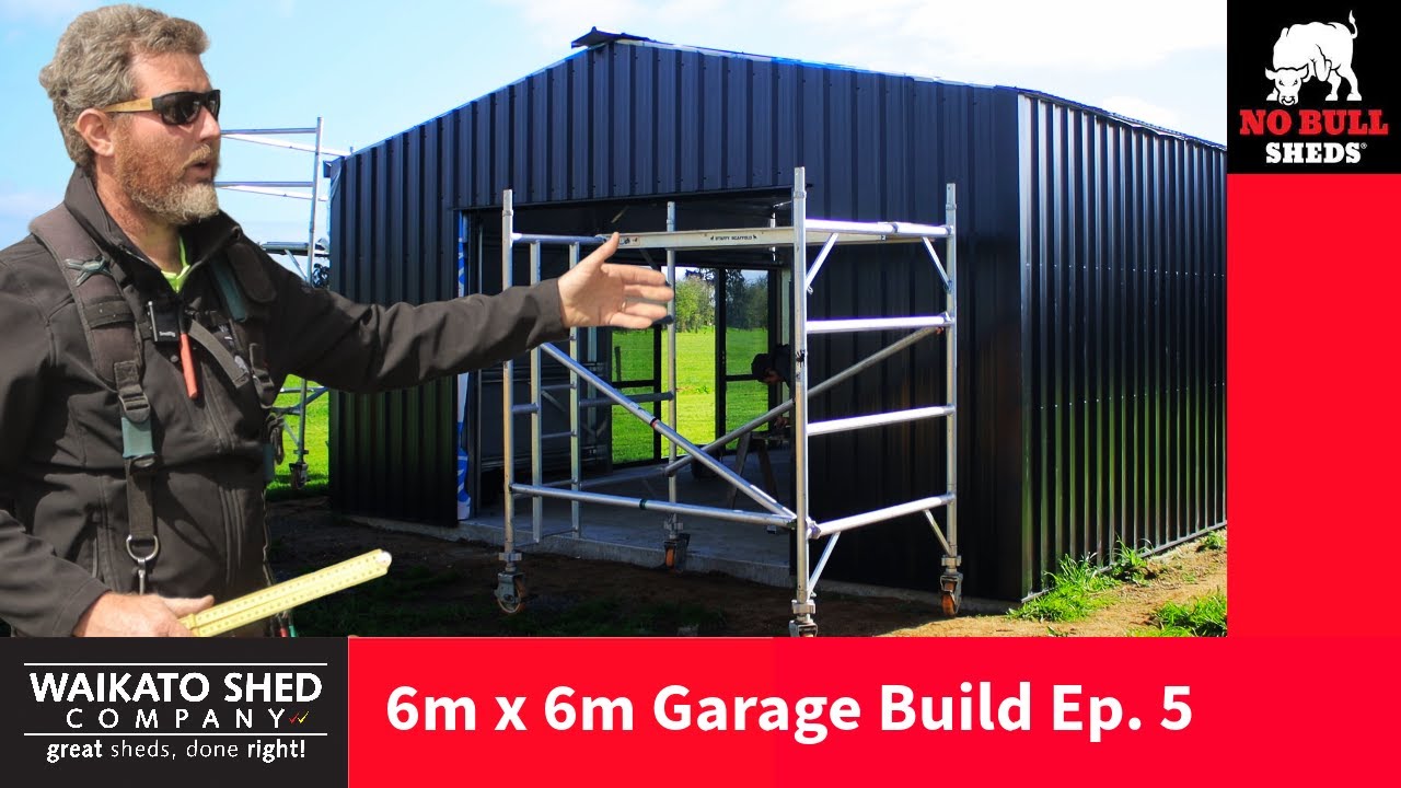 Kitset Steel Garages from No Bull Sheds