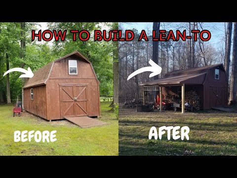 How To Build A Lean To