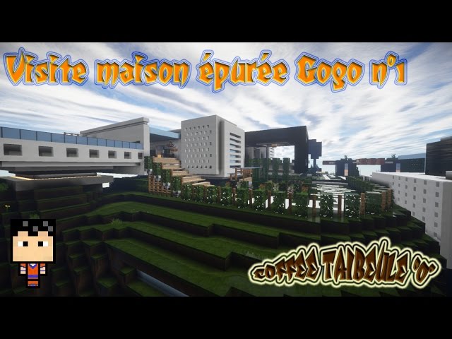 One of my modern house : Coffee table style ;) Minecraft Map