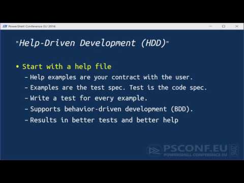 Test-Driven Development with Pester (June Blender)