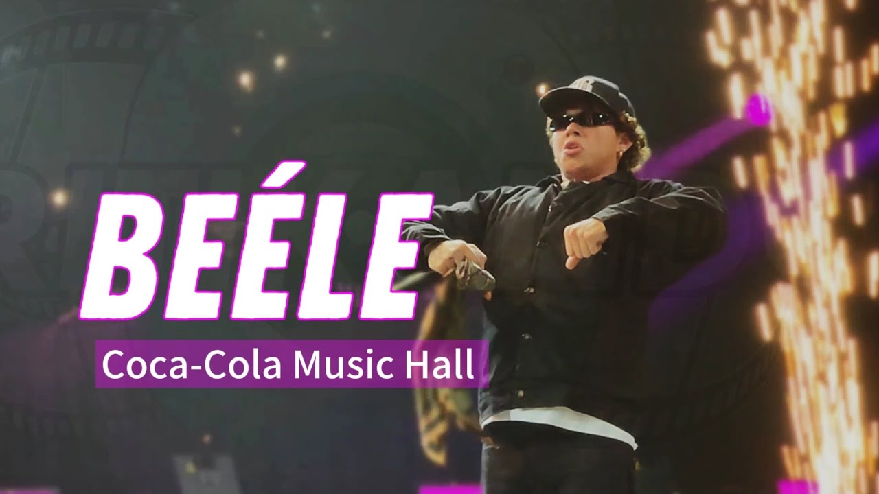 Beéle rompe el Coca-Cola Music Hall  con su contagioso ritmo y potente voz (1ra Función)