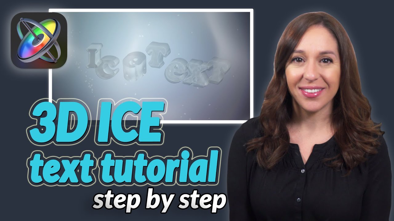 Apple Motion Text Tutorial | 3D ICE
