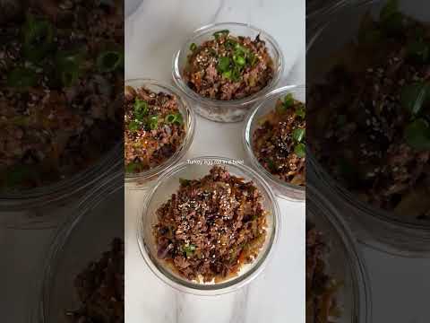 Healthy & High Protein Meal Prep for the Week