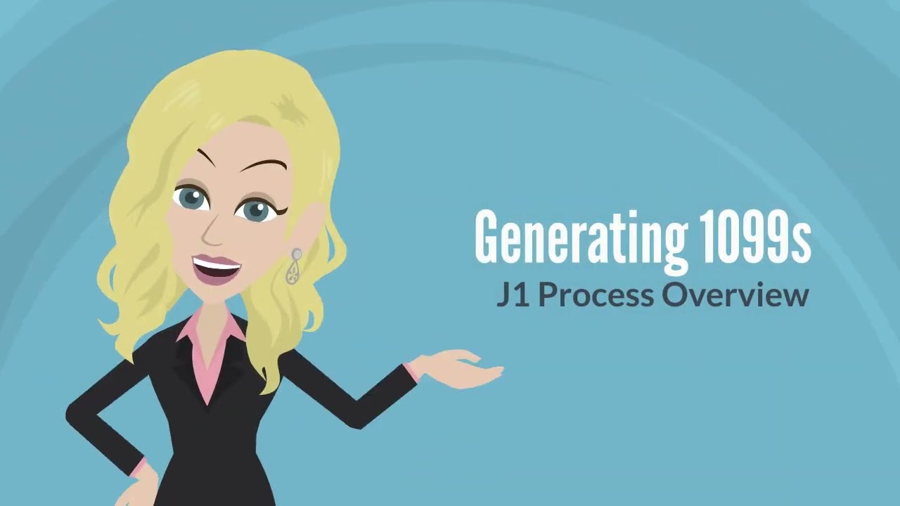 J1 Desktop - Accounts Payable: 1099 Process Overview