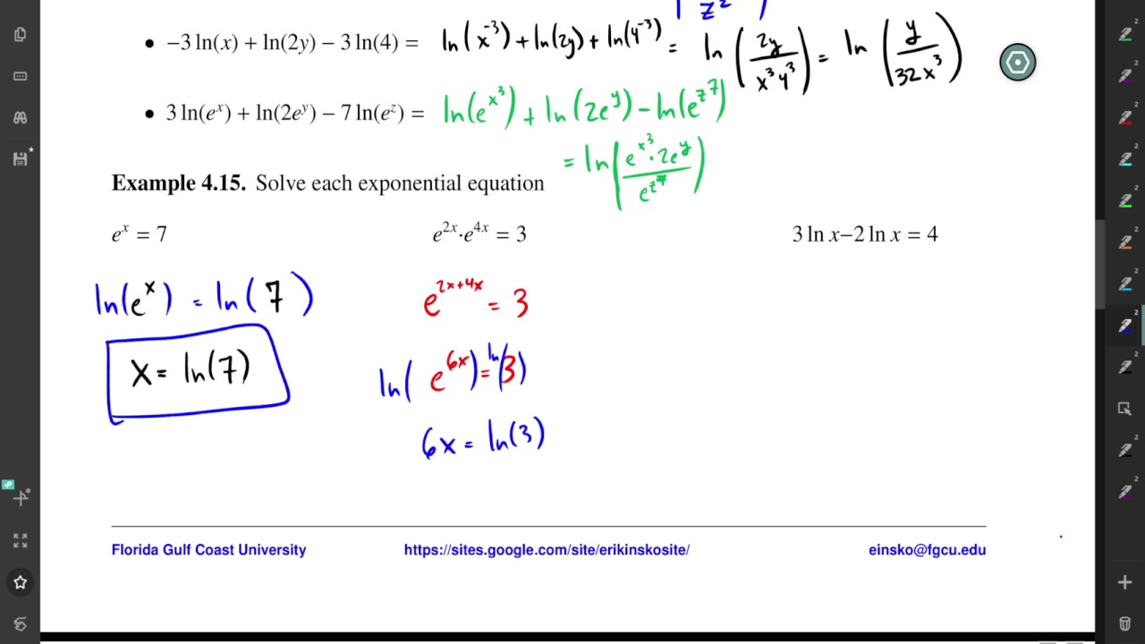 Elementary Calculus Example 4 15