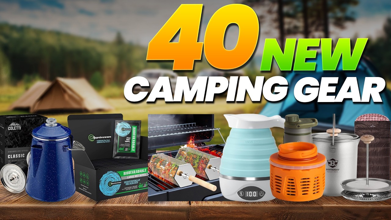 40 New Camping Gear on Amazon You Need to SEE!