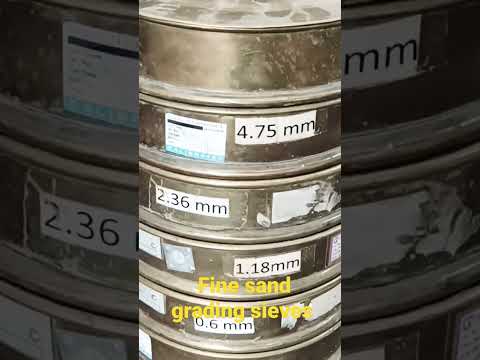 Grading analysis of fine aggregate is- sieves 🔥 ग्रेडिंग एनालिसिस आफ फाइन एग्रीगेट is सीव्स ||