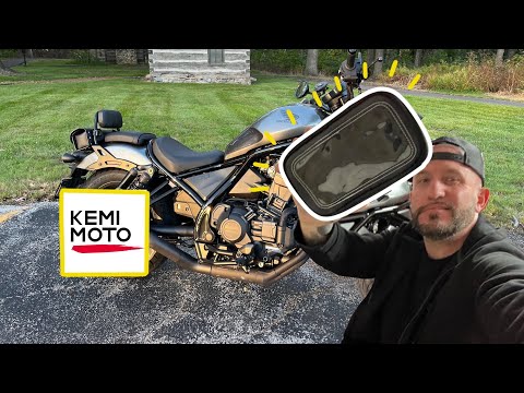 Motorcycle Phone Magnetic Tank Bag Review!