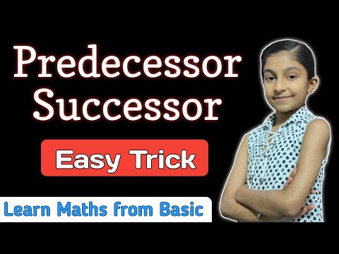 Predecessor and Successor in hindi | predecessor and successor | predecessor and successor meaning