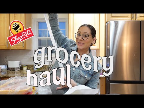 Weekly Grocery Haul from ShopRite!