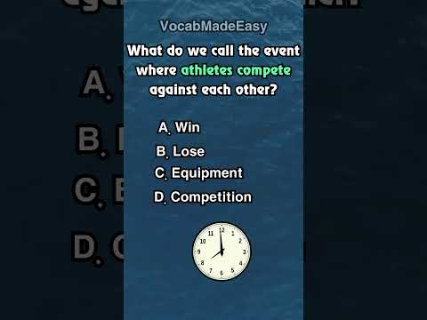 Sports Vocabulary Challenge: Can You Guess the Right Words? #englishvocabulary #improvevocabulary