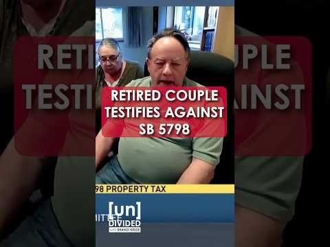 Retired couple from Vancouver WA on fixed income testifies against SB 5798.