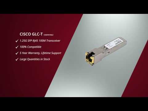 Cisco GLC-T compatible 1000BASE-T SFP Transceiver