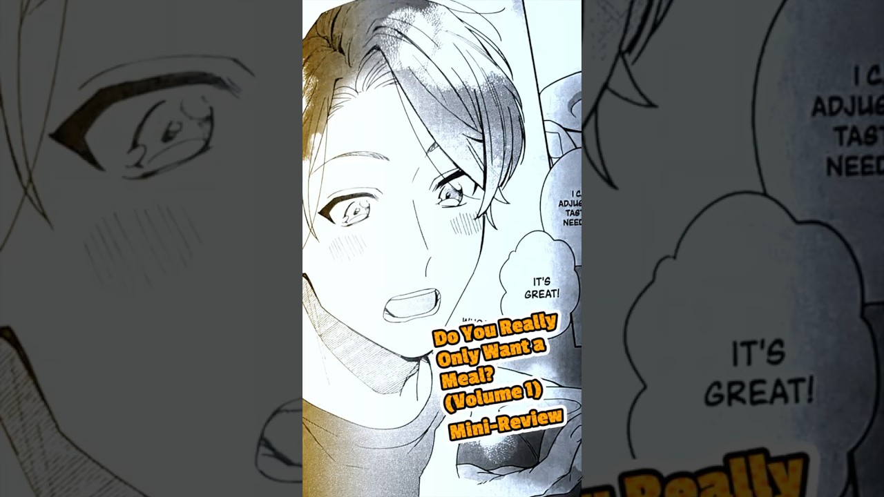 Do You Really Only Want a Meal? Volume 1 Mini Review #manga #bl