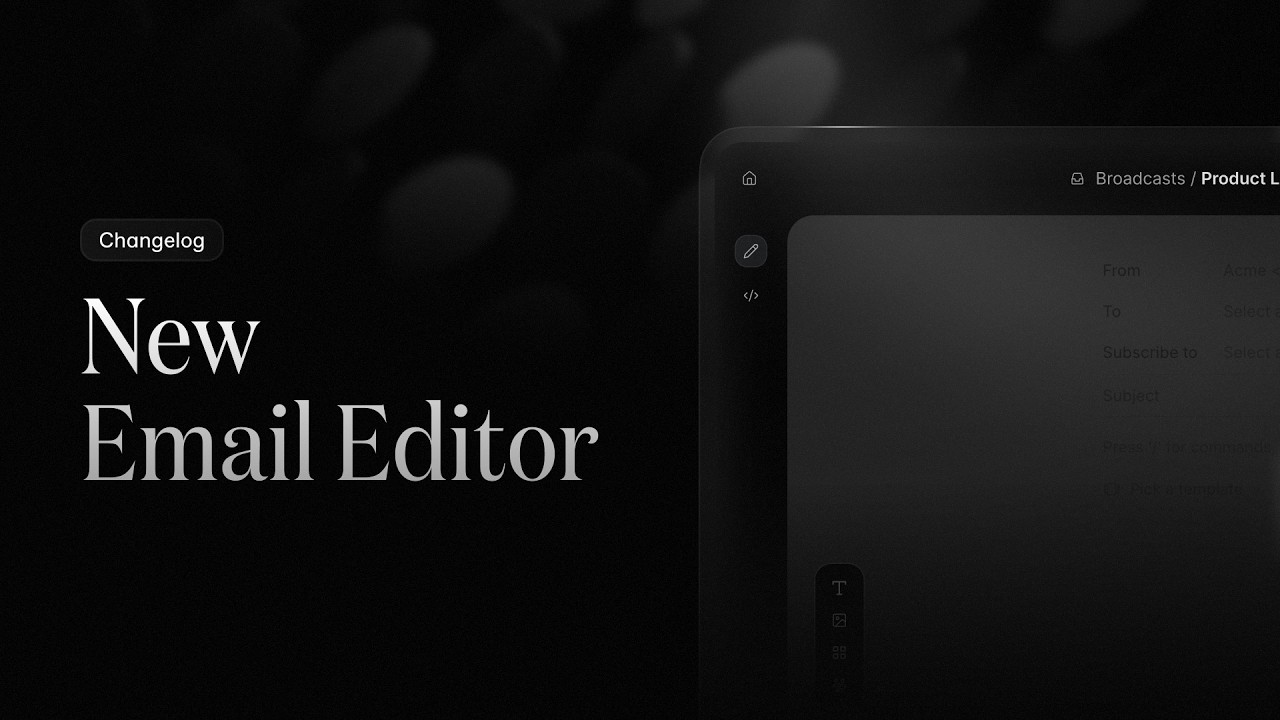 The NEW Email Editor is here!