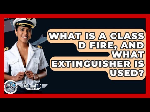 What Is A Class D Fire, And What Extinguisher Is Used? - Air Traffic Insider