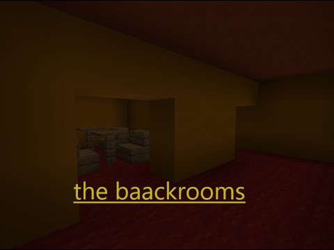 Steam Community :: Video :: Minecraft backrooms build showcase