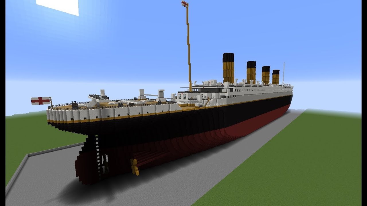 Minecraft Titanic Blueprints