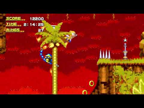 Sonic 3 A.I.R : Extra Slot Ray In Angel Island Zone