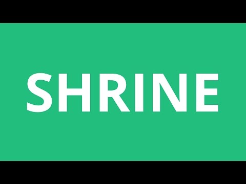How To Pronounce Shrine - Pronunciation Academy