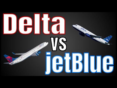 Delta Air Lines vs JetBlue Airways - Comparison of Similar Flights