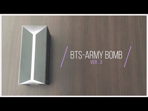 BTS - ARMY Bomb ( Ver.3 ) - UNBOXING