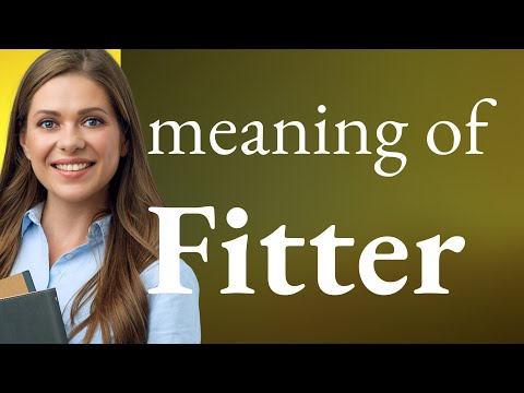 Fitter • FITTER definition