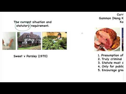 Mens Rea # 5 - Strict Liability