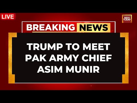 US President Donald Trump To Meet Pakistan Army Chief Asim Munir | US News Today LIVE