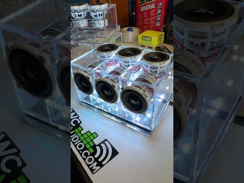 Six 2” Mini-Subs in a clear acrylic ported enclosure 🔊 - Meade916 ...